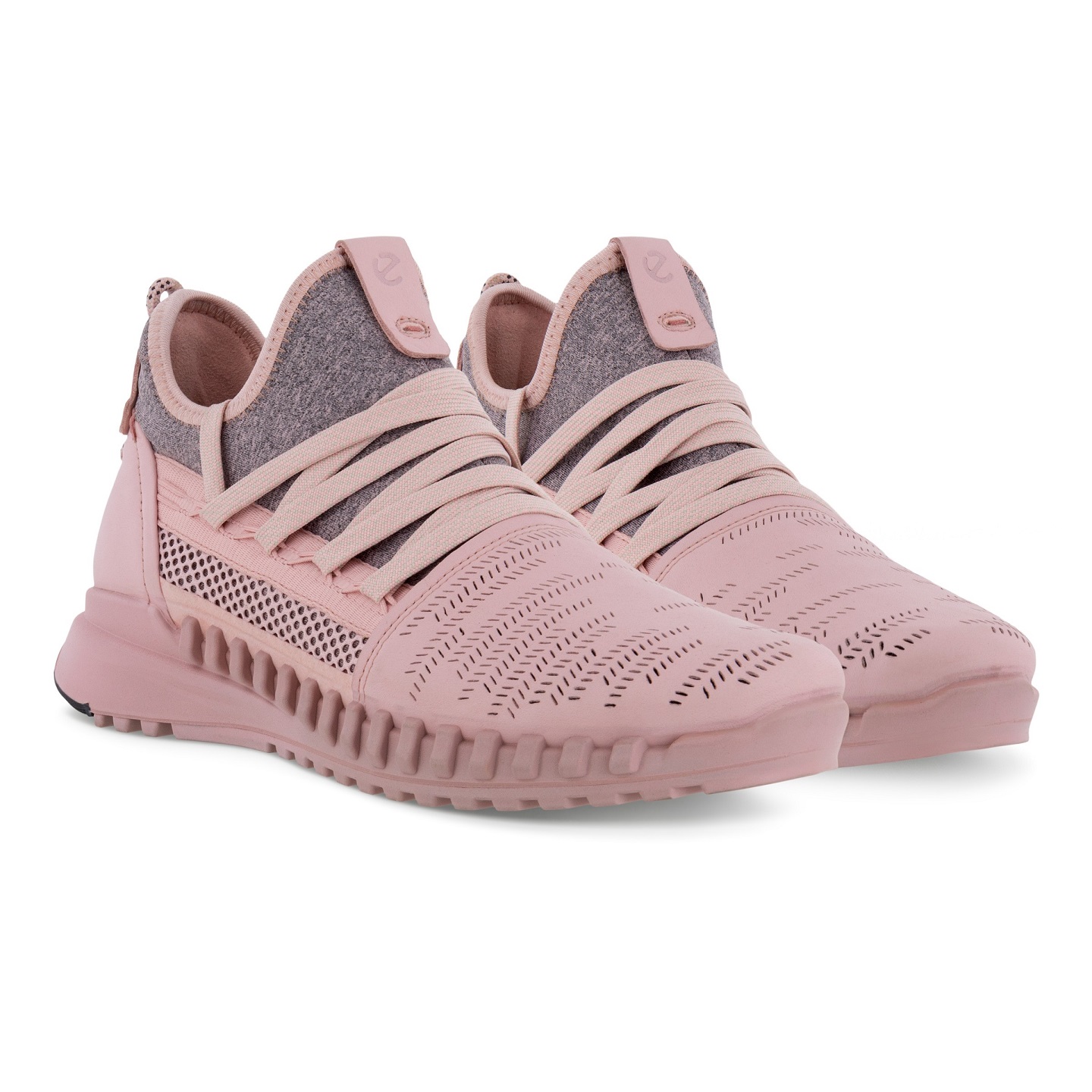 ECCO Sneaker Zipflex Low Lea/Tex (Premium-Leder) pink Damen versandkostenfrei online bestellen
